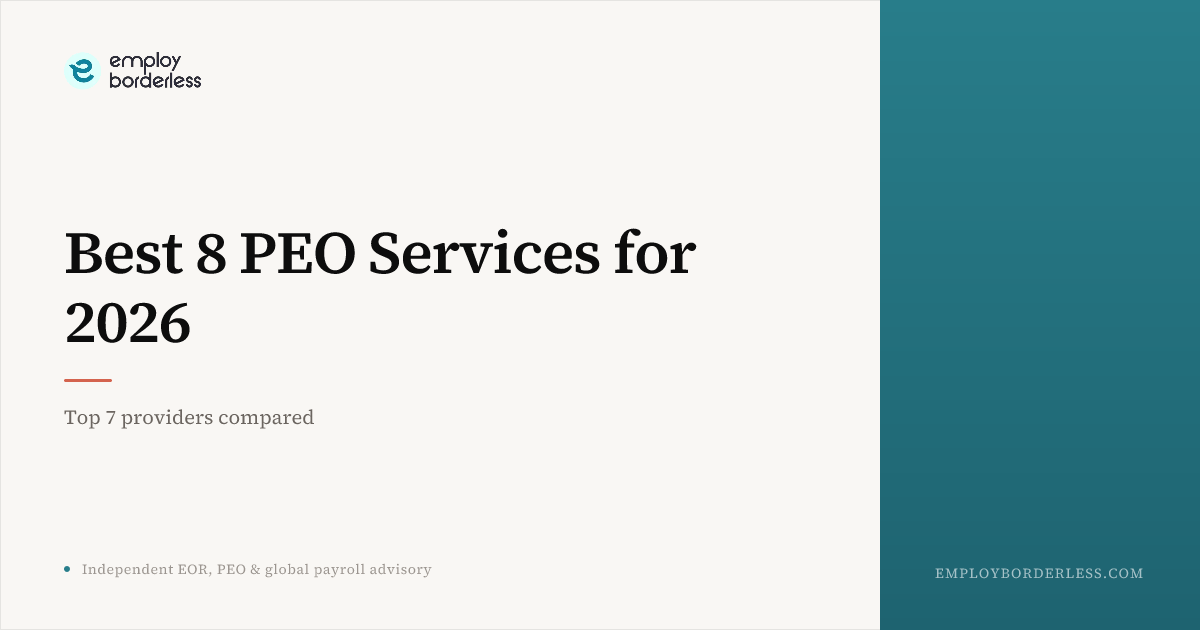Best 8 PEO Services for 2026