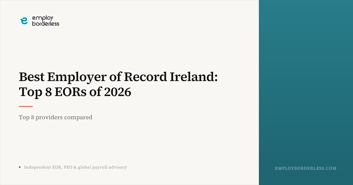 Best Employer of Record Ireland: Top 8 EORs of 2026